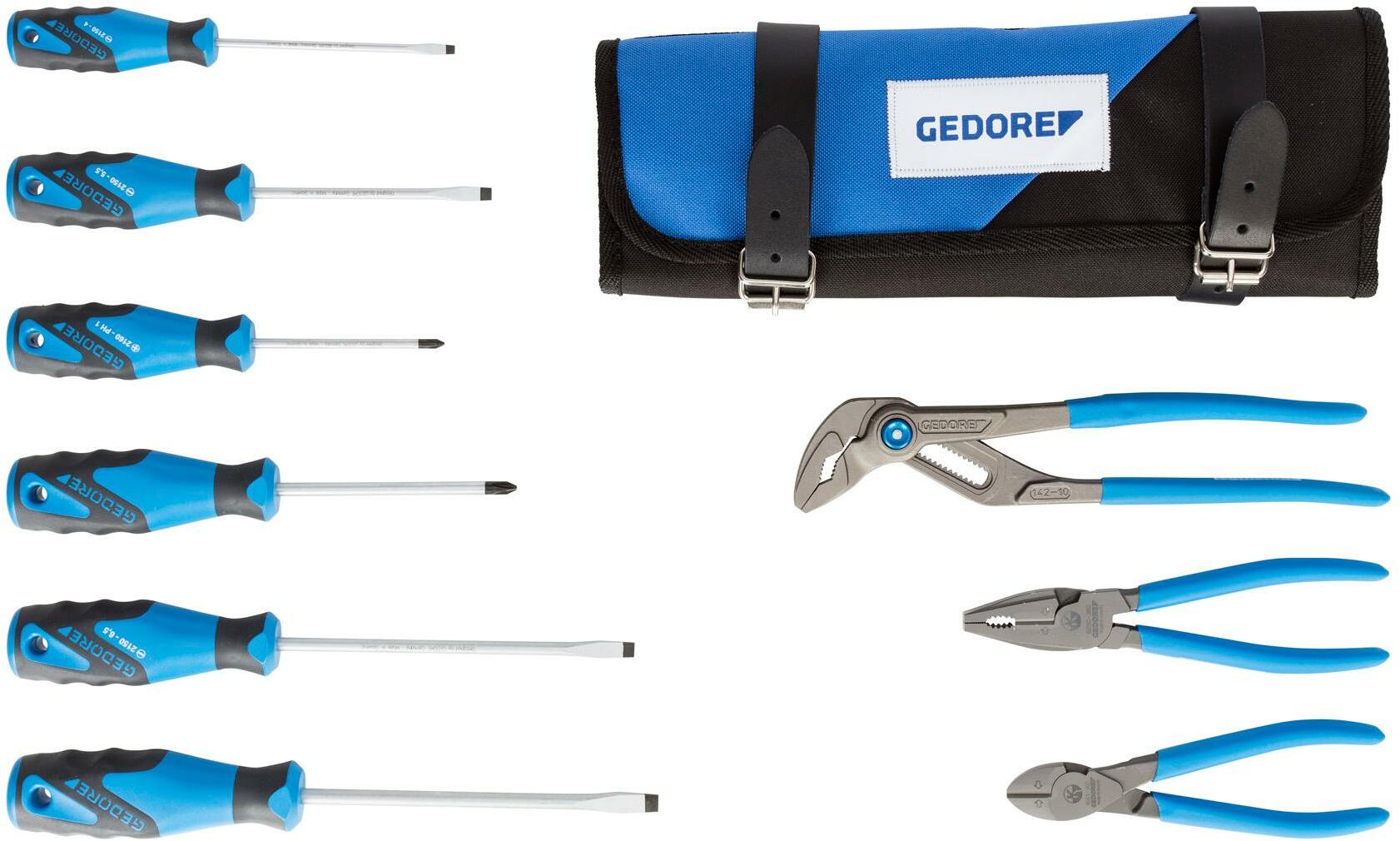 GEDORE WT 1056 9-003 tool set at work 10-piece - 3100650 | Klium