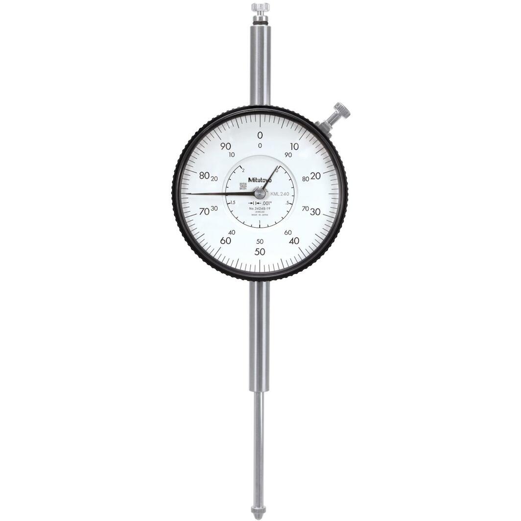 MITUTOYO 3424A-19 dial indicator with fixture, ANSI/AGD design ...