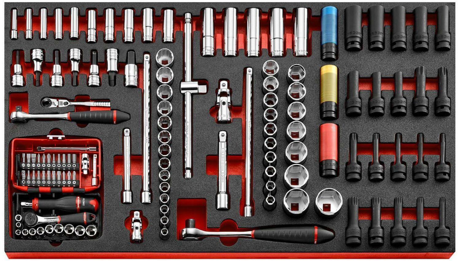 FACOM CM.XLPF foam module composition tool set XL for 4 drawers | Klium