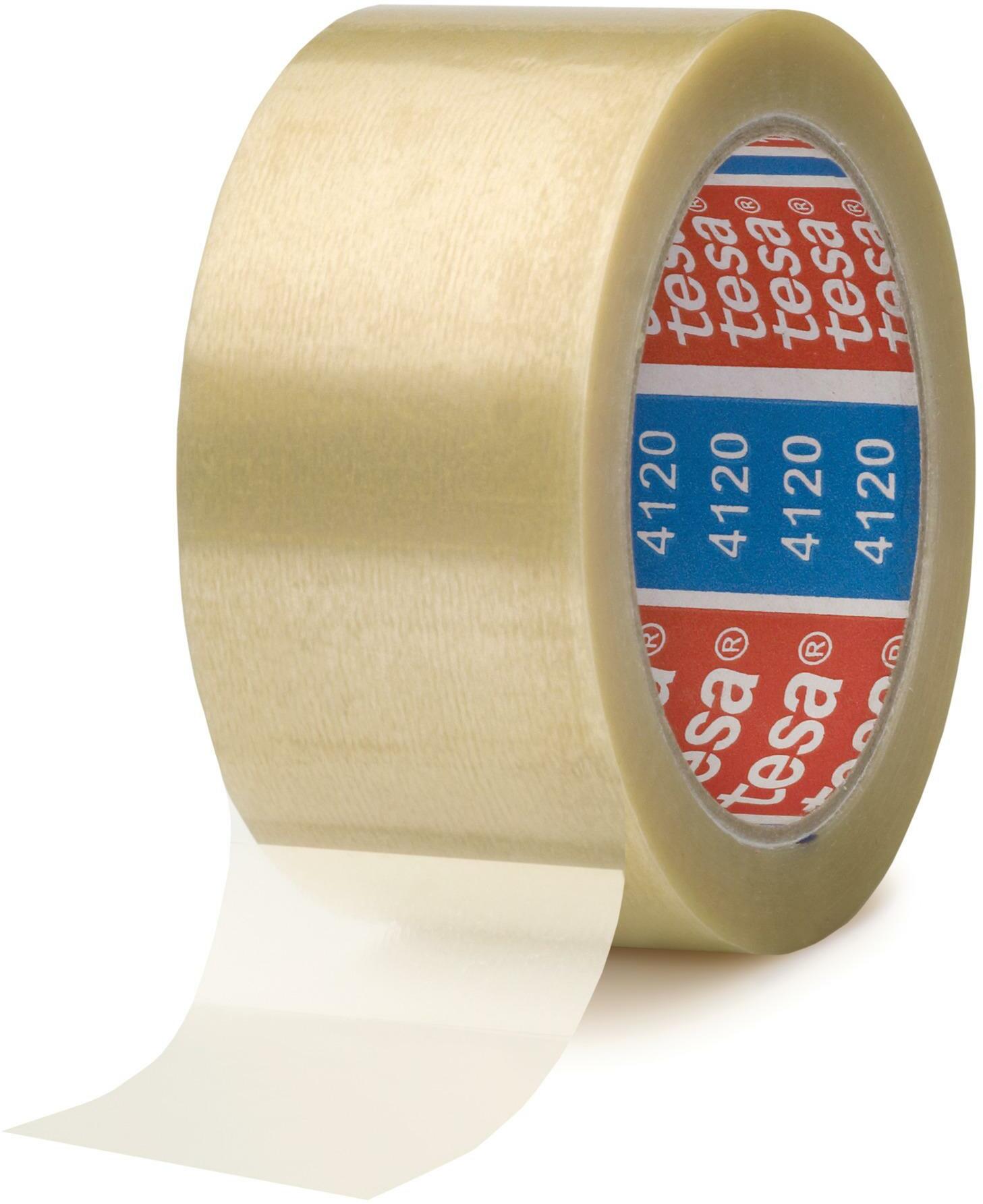 TESA 4120 pvc packaging tape transparent 50mm x 66m - 04120-00008-00 ...