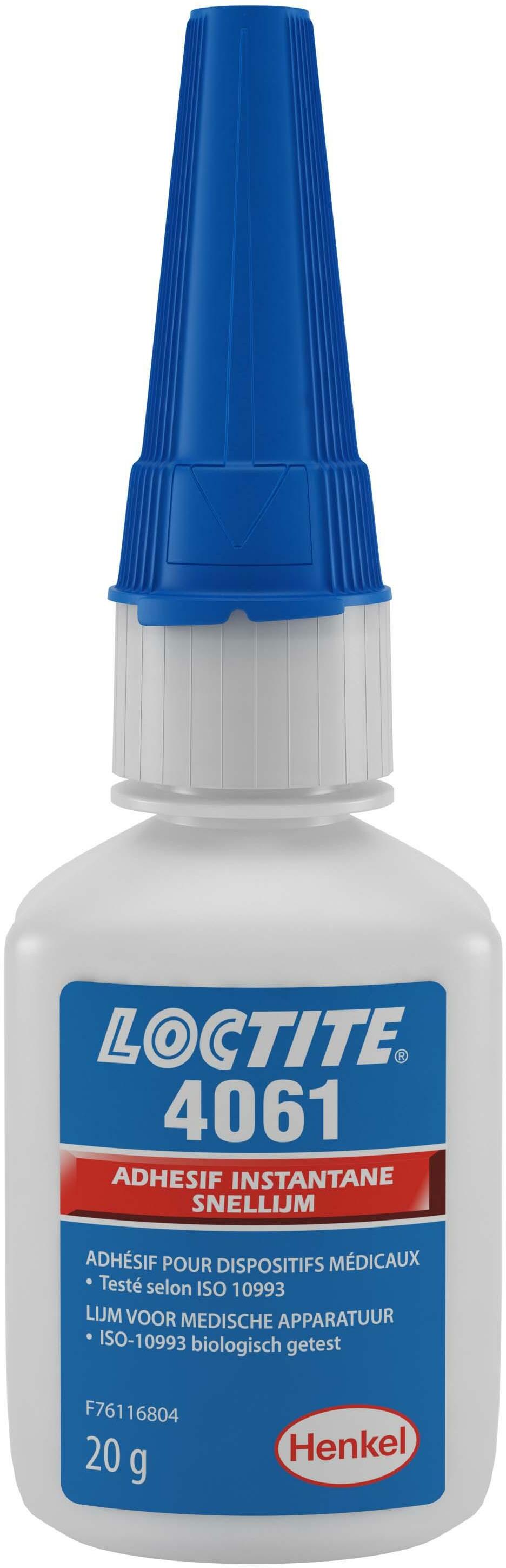 LOCTITE 4061 instant adhesive transparent colourless with low viscosity ...
