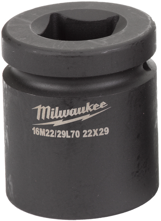 MILWAUKEE 4932499127 SHOCKWAVE rail cap square deep 1" 22x29mm for M18 ...
