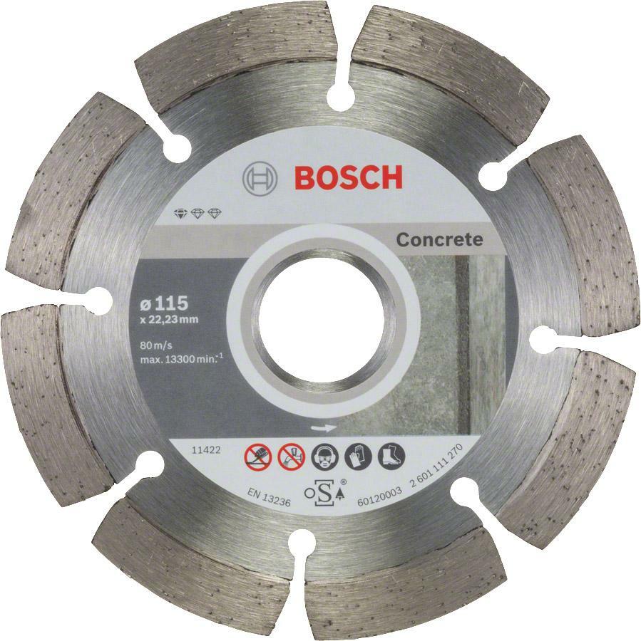 BOSCH 2608603239 diamond cutting disc Standard for Concrete 115 x 22,23 ...