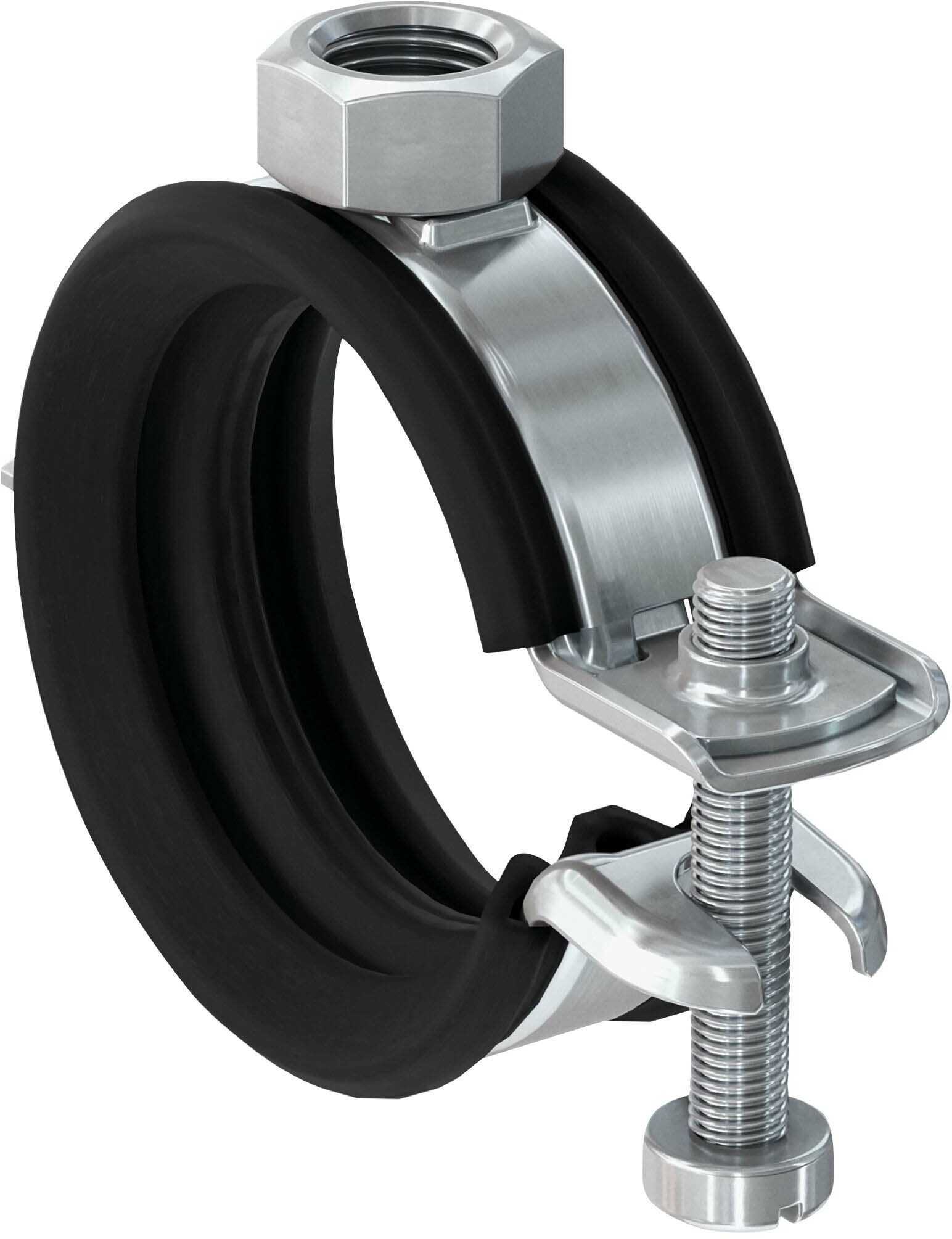 FISCHER 562340 hinged quick-release pipe clamp FGRS Universal M8 12-15 ...
