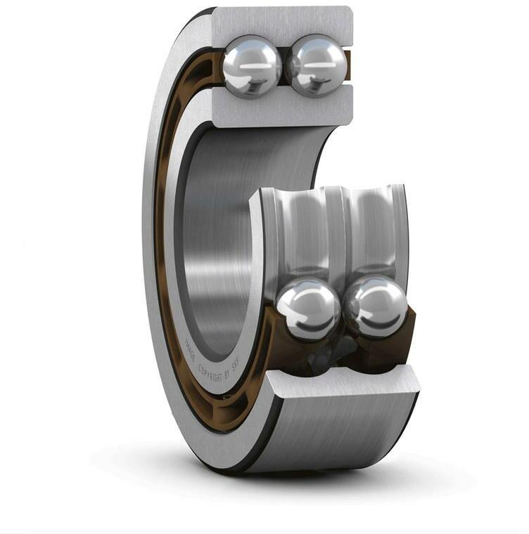 SKF 4302 ATN9 double-row groove ball bearing cylindrical 15x42x17 mm ...