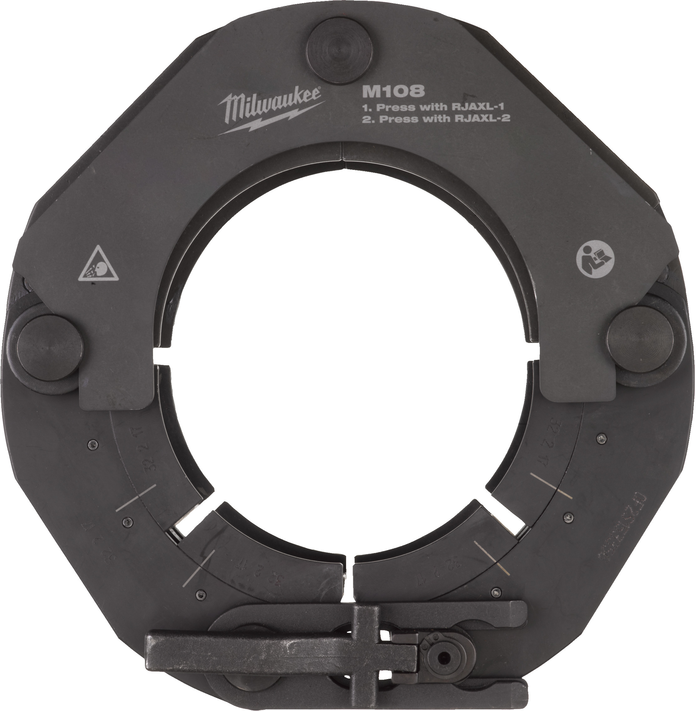 MILWAUKEE RJ18XL-M108 XL ring jaw with M-profile for M18 BLHPTXL (108 ...