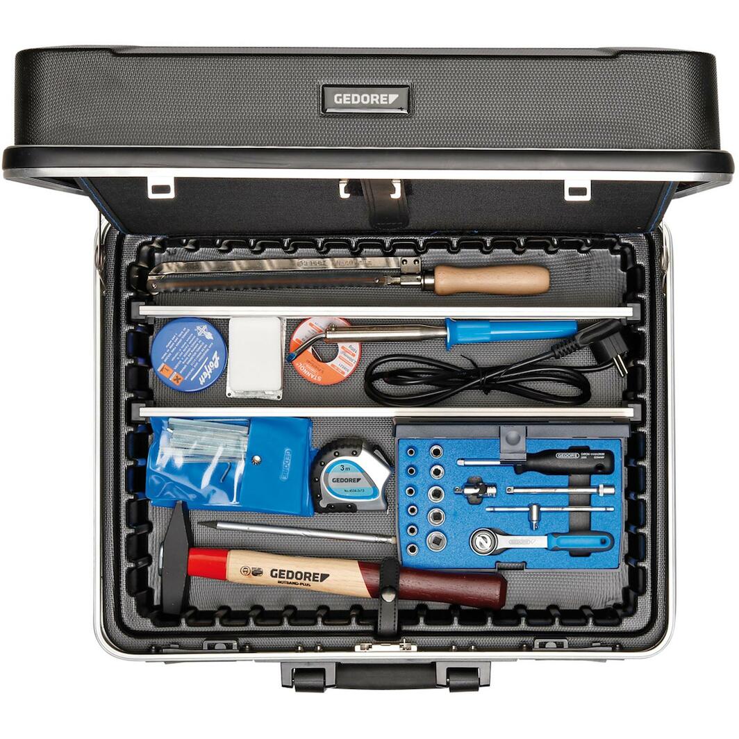 GEDORE 1090 electrician's toolbox 87-piece - 6601590 | Klium