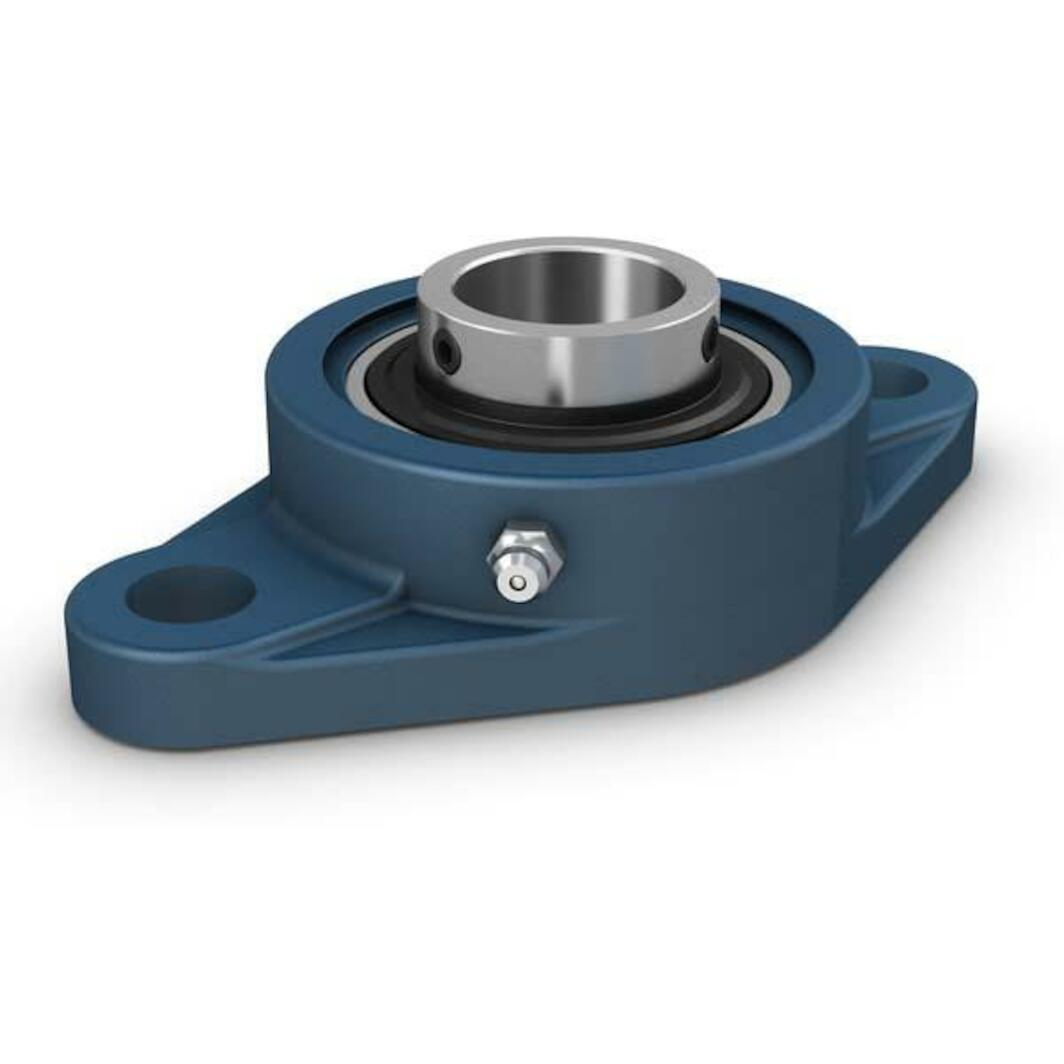 SKF UCFL 205/H ball bearing unit with oval flange, widened inner ring and locking with set screw ...
