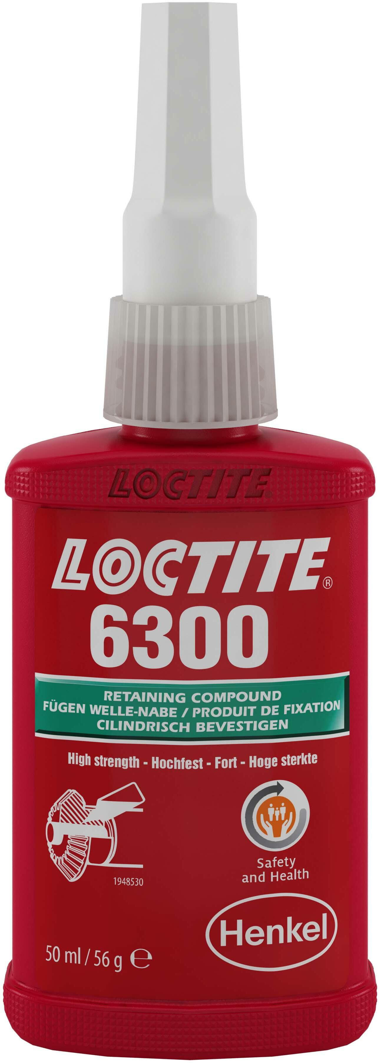 LOCTITE 6300 glue for cylindrical mounting (50 ml bottle) - 1949014 | Klium