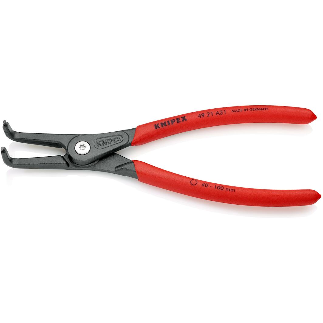 KNIPEX 49 21 A31 precision circlip pliers for outer rings on shafts ...