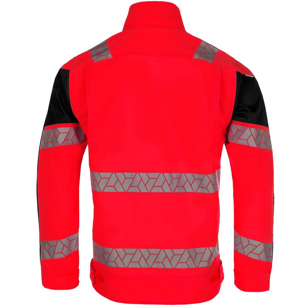 SYNQ WATCHER 603W high-vis work jacket (fluorescent red/black) - 603WA2OAA750XS | Klium