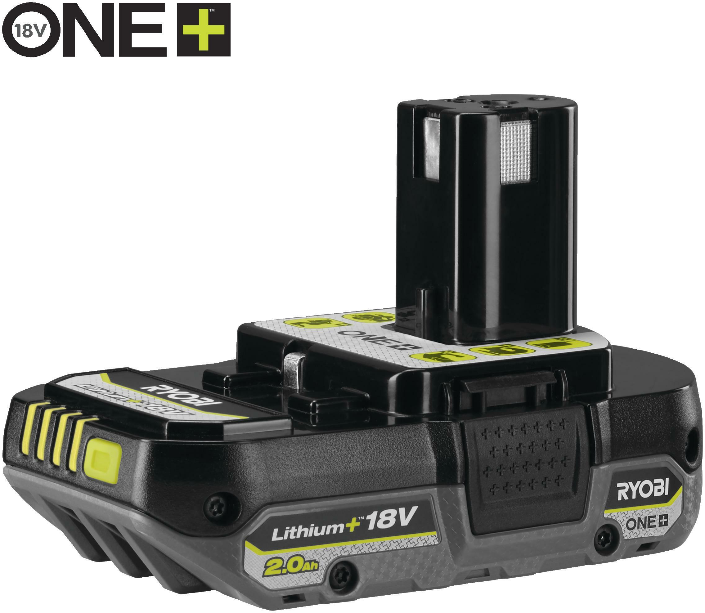 RYOBI RB1820C 18V ONE+ 2.0Ah Lithium+ battery - 5133005052 | Klium