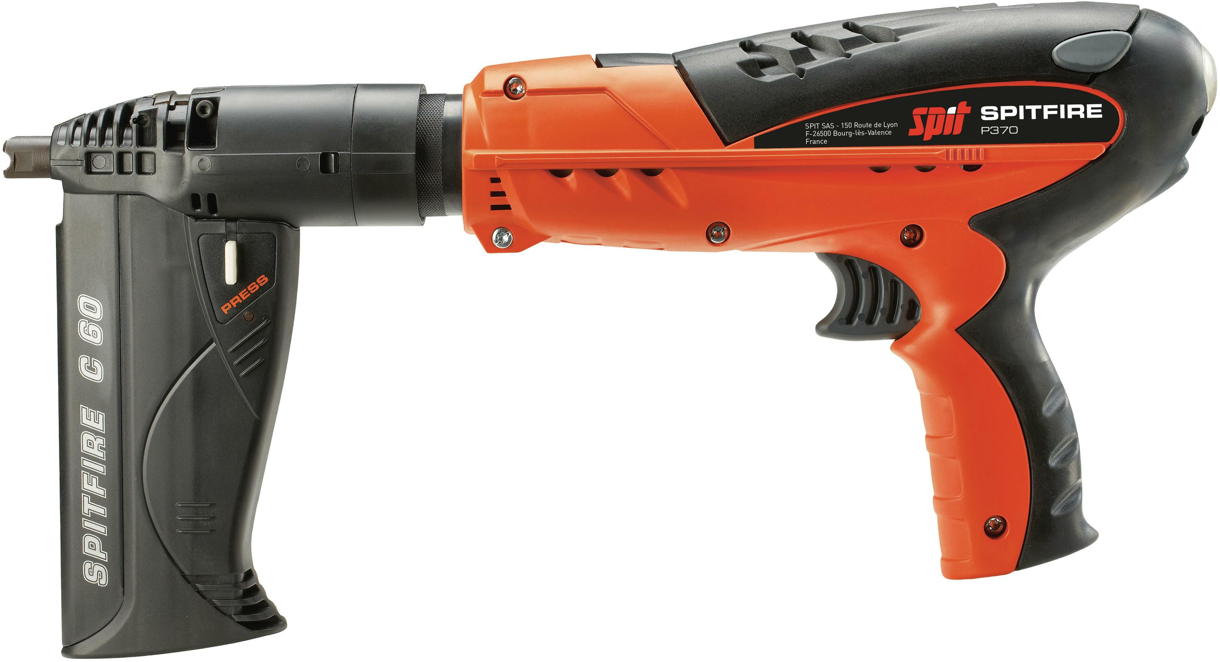 SPIT P370 Spitfire powder launcher in case (incl. C60 magazine ...