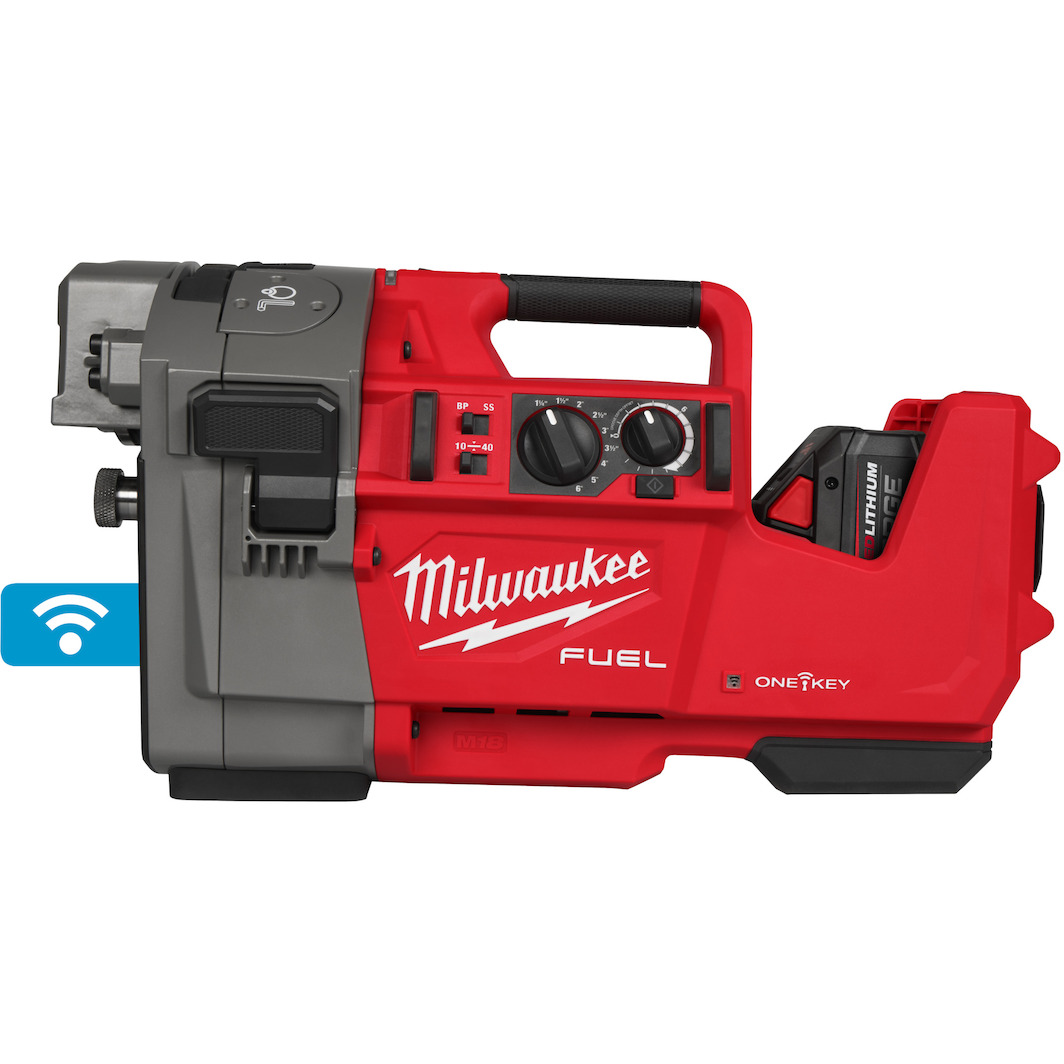 MILWAUKEE M18 FRGRO2-122C FUEL cordless grooving machine 2" in case (2x ...