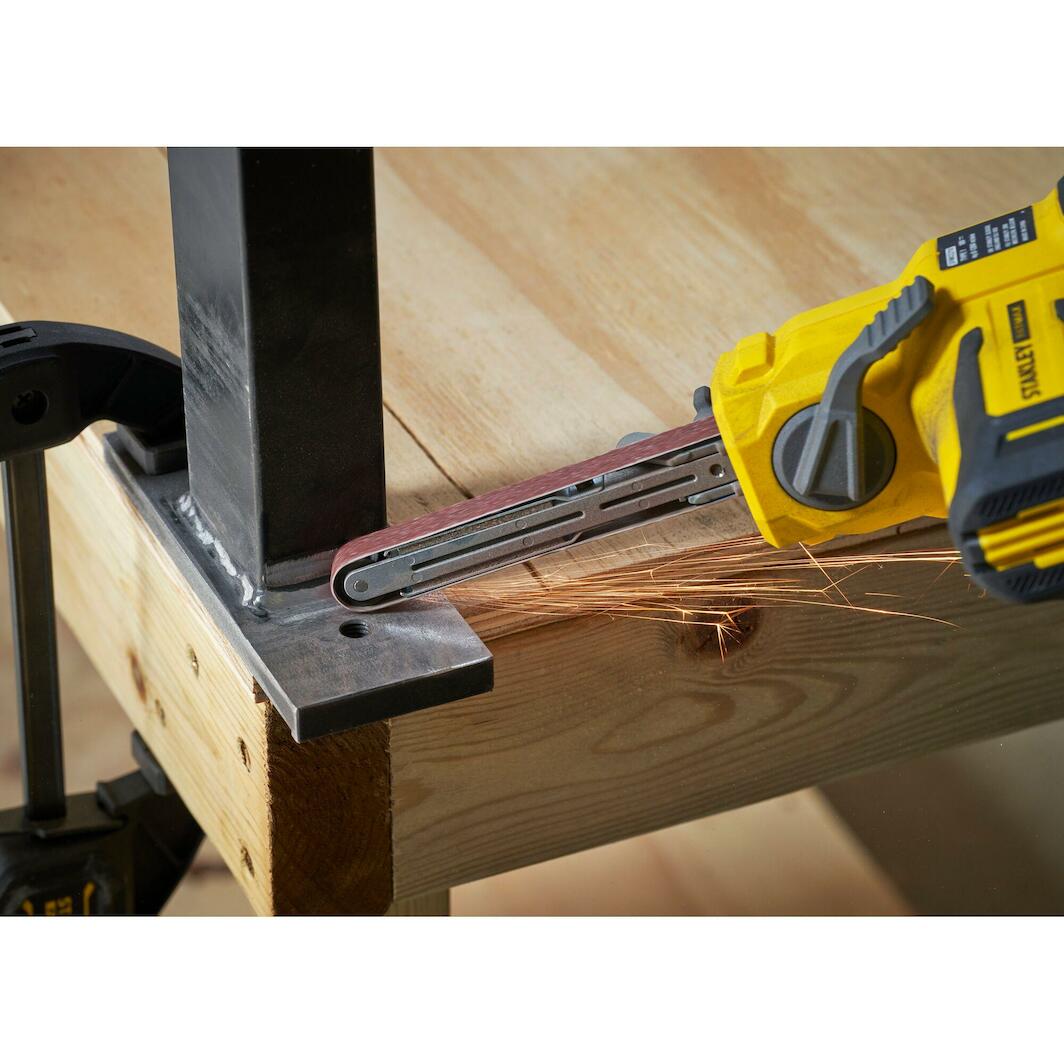 STANLEY FATMAX SFMCE210B-XJ V20 Ponceuse à bande sans fil 18V 13x457mm ...