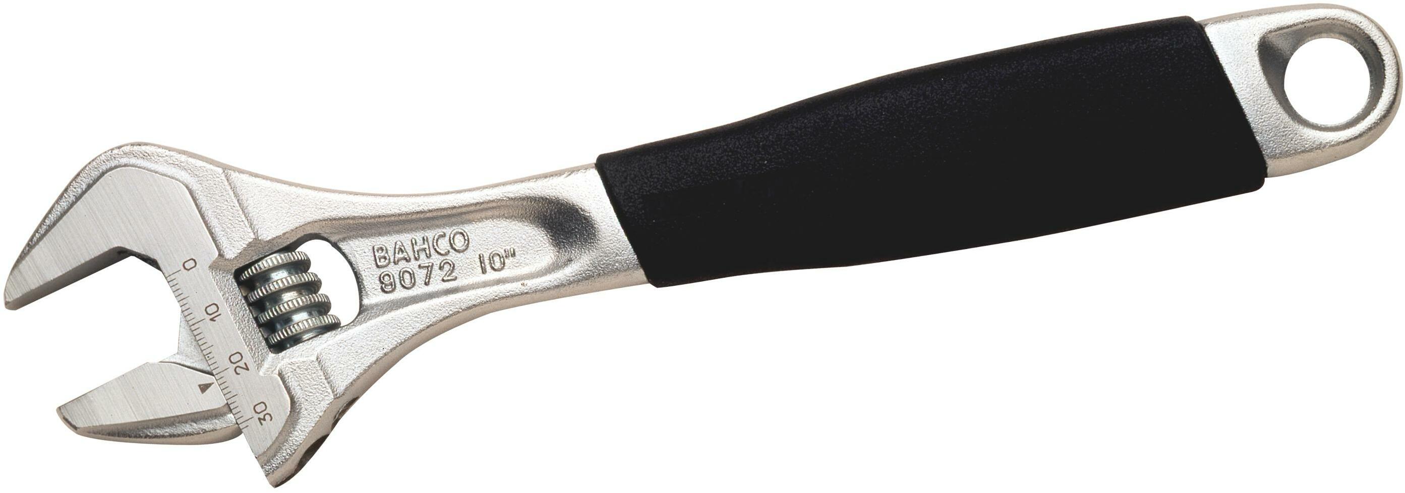 BAHCO 9070 PC spanner adjustable ERGO with central nut, rubber grip ...