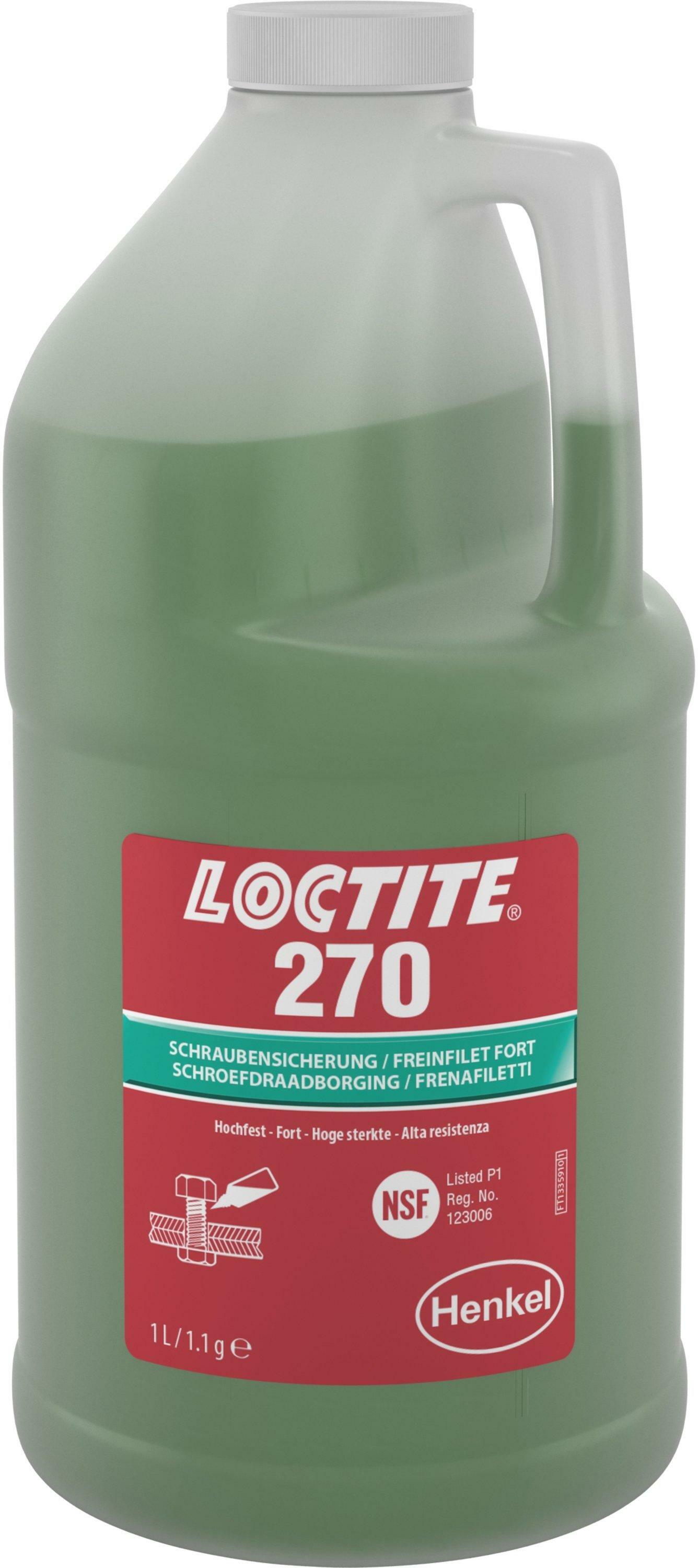 LOCTITE 270 high-strength threadlocker (1 l bottle) - 1335910 | Klium