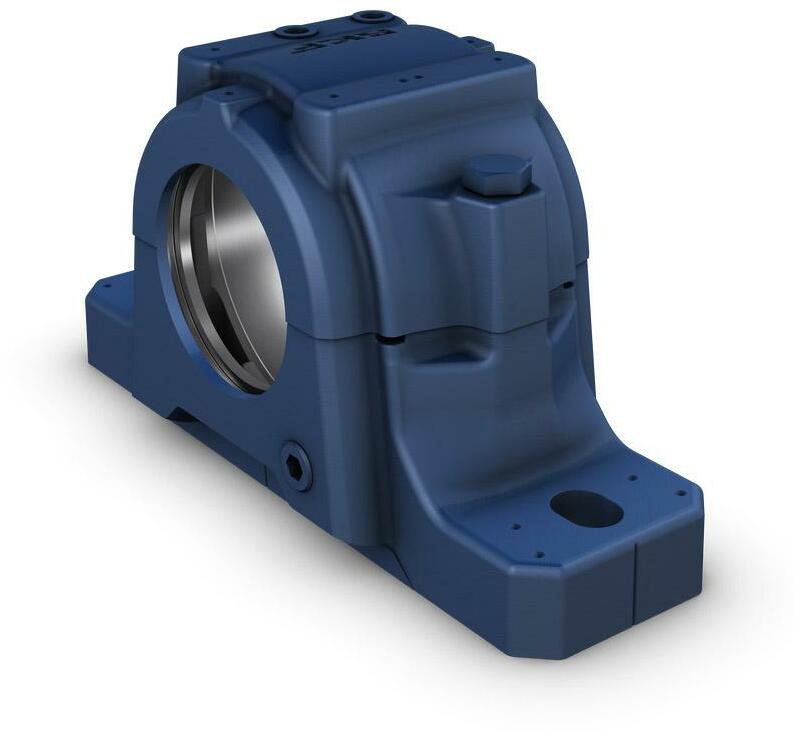 SKF SNL 512-610 V standing bearing housing cast iron two-piece 110 mm ...