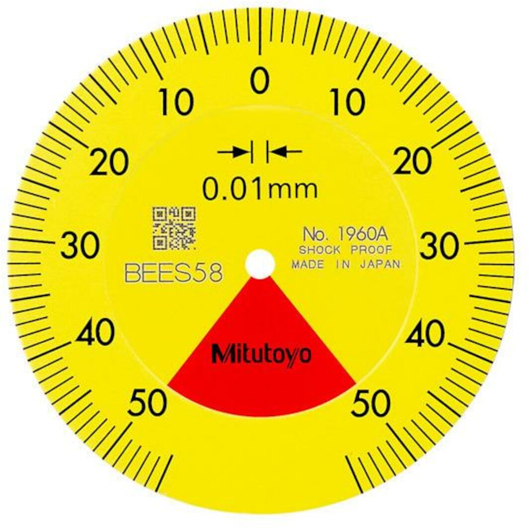 MITUTOYO 1960A dial indicator with fixture, ISO version, backwards ...