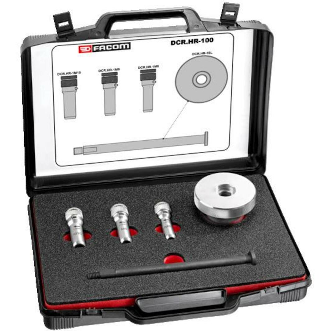FACOM DCR.HR-100 puller set for deformed spark plugs | Klium