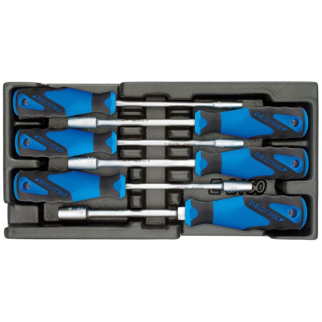 GEDORE 1500 ES-2133 socket wrench-screwdriver set 6-piece - 1751239 | Klium