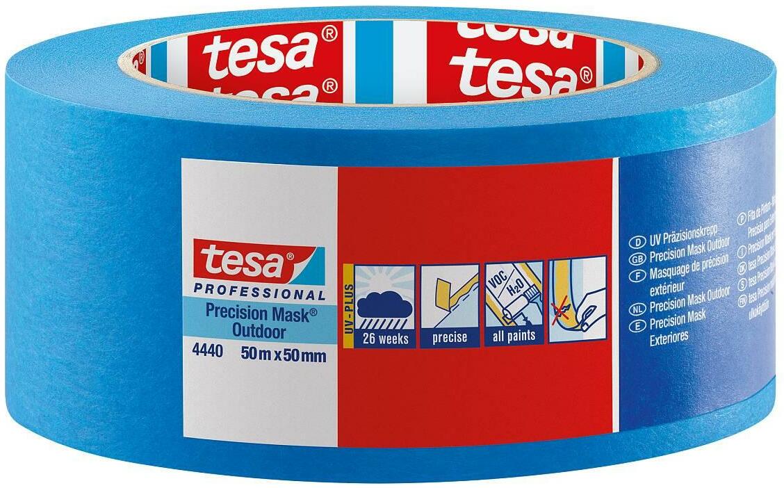 TESA 4440 precisionmask outdoor paper masking tape blue 19mm x 50m ...
