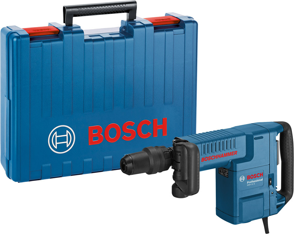 BOSCH 0615A5004L machine kit GSH 11 E + GAS 35 M AFC + GDE max in case ...