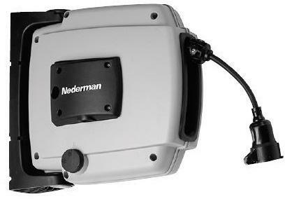 NEDERMAN C30 cable reel with 3x1.5 mm² cable 17m - 30710430 | Klium