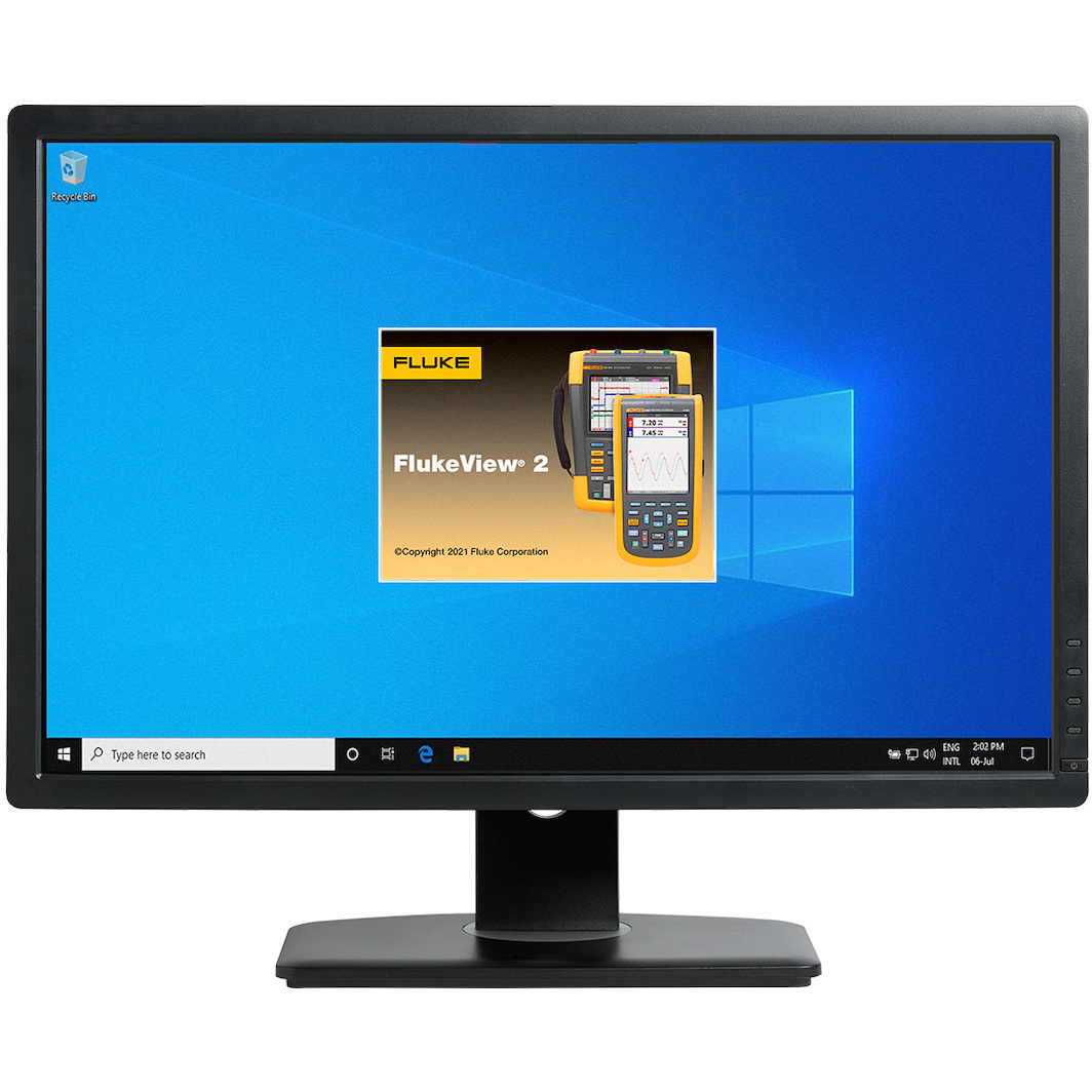 FLUKE Flukeview 2 Software for ScopeMeter 190 Series III - 5292374 | Klium