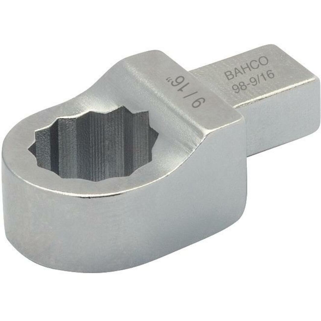 BAHCO 98-1/4 socket spanner with rectangular connection 9x12 mm, 1/4 ...