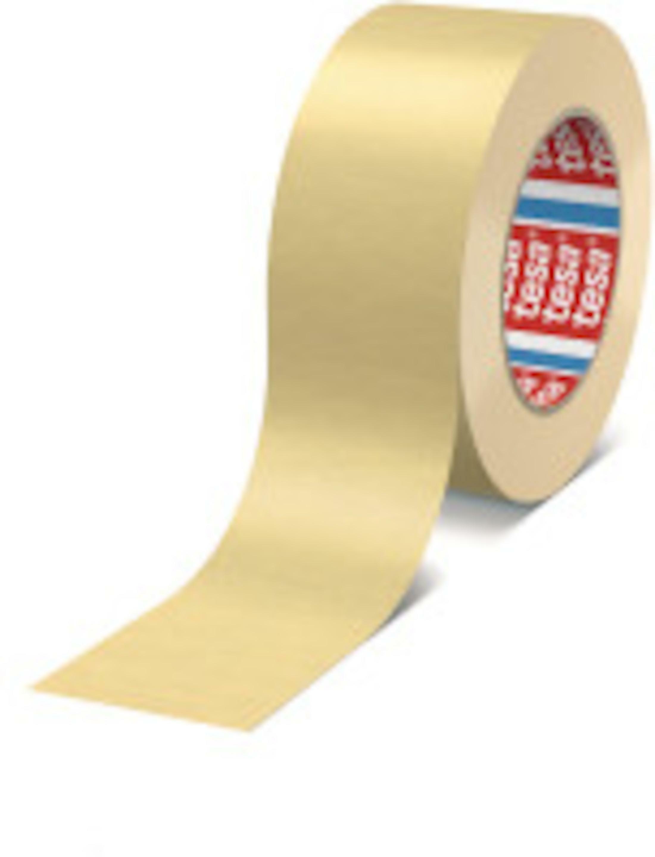 TESA 4302 strong paper masking tape up to 160° C transparent 50mm x 50m ...