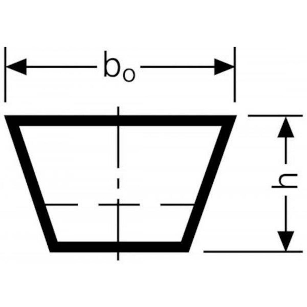 CONTI A86.5CL powerspan v-belt 2230 x 13 mm black | Klium