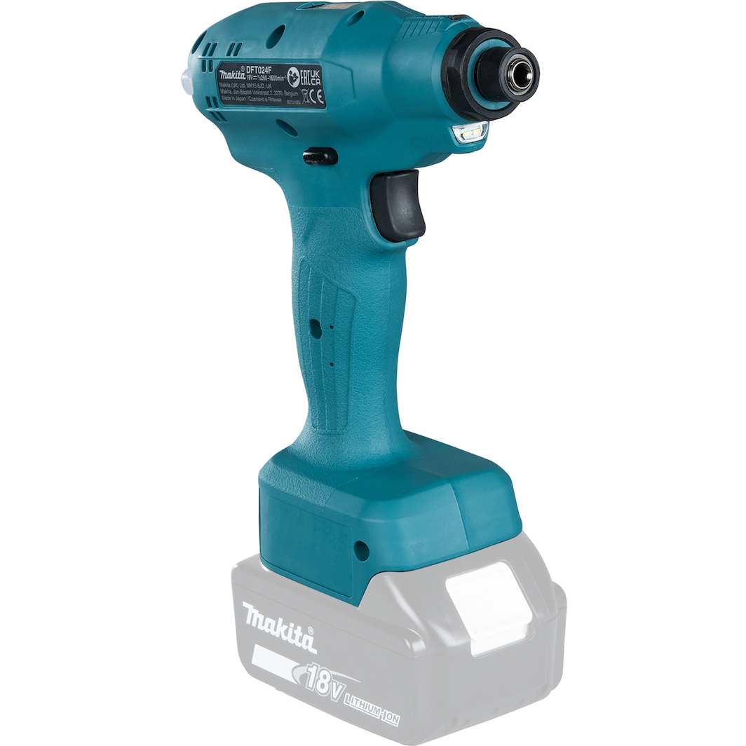 MAKITA DFT024FMZ 18V LXT cordless torque spanner 1/4" hex 0.5-2 Nm ...