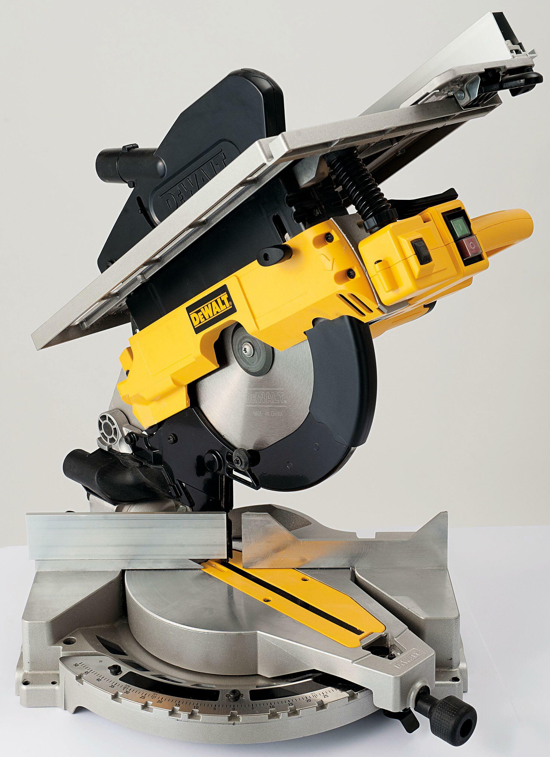 DEWALT D27113-QS crosscut, mitre and table saw with XPS 305 mm 1600 W ...