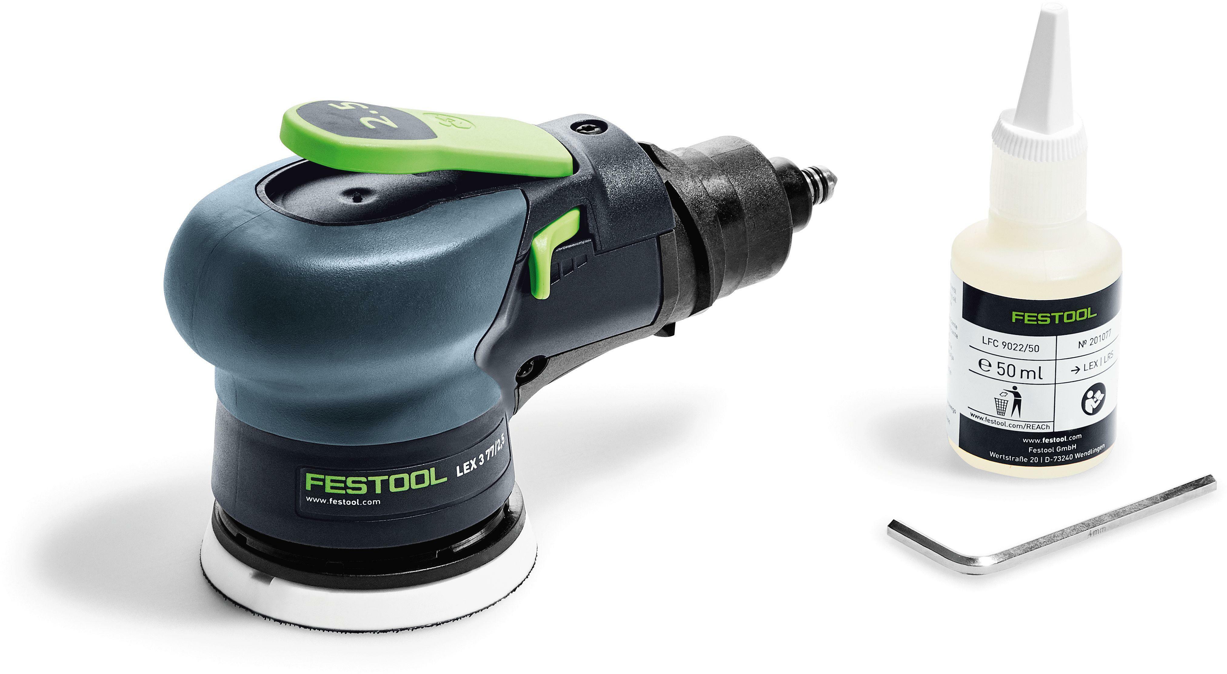 FESTOOL LEX 3 77/2,5 compressed air eccentric sander - 691131 | Klium