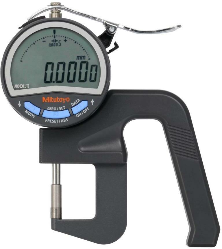 MITUTOYO 547-401A High-accuracy digimatic thickness gauge in case, 0-12 mm, 0.0005 mm | Klium