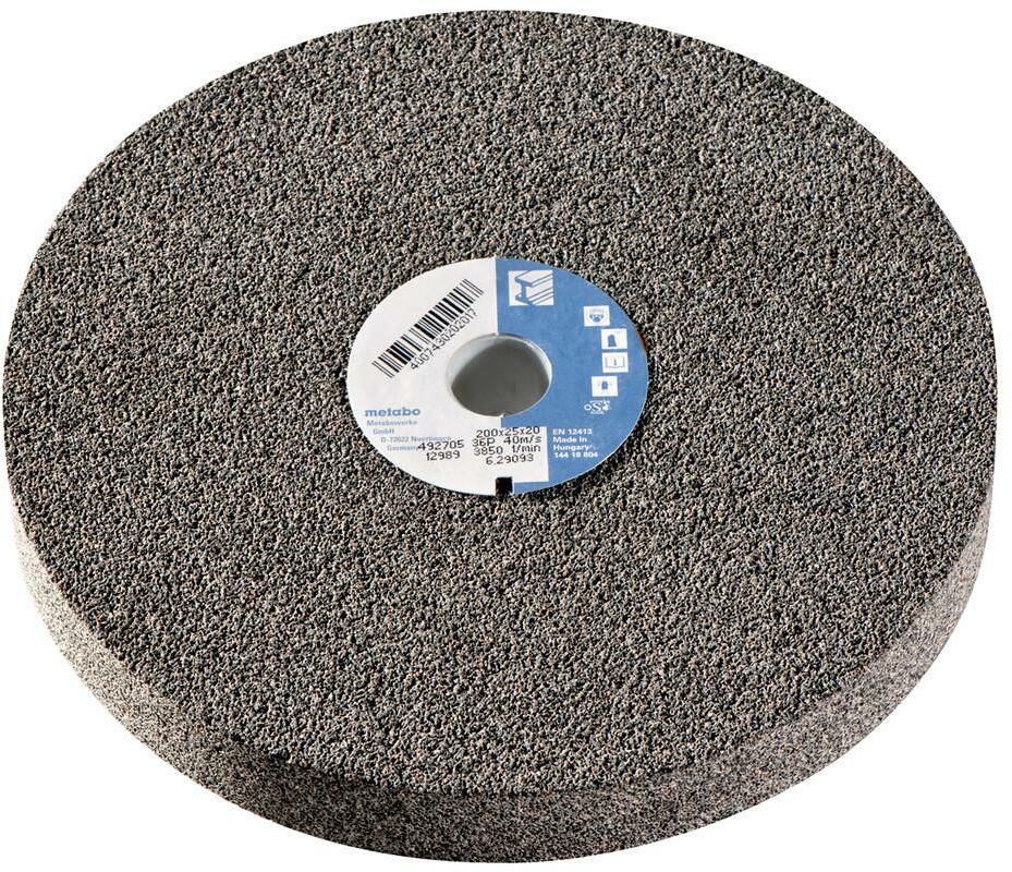 METABO 629094000 grinding wheel 200x25x20 mm, 60 N, normal corundum ...