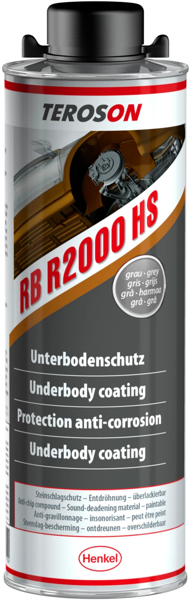 TEROSON RB R2000 HS underbody coating grey (1 litre bottle) - 2791077 ...