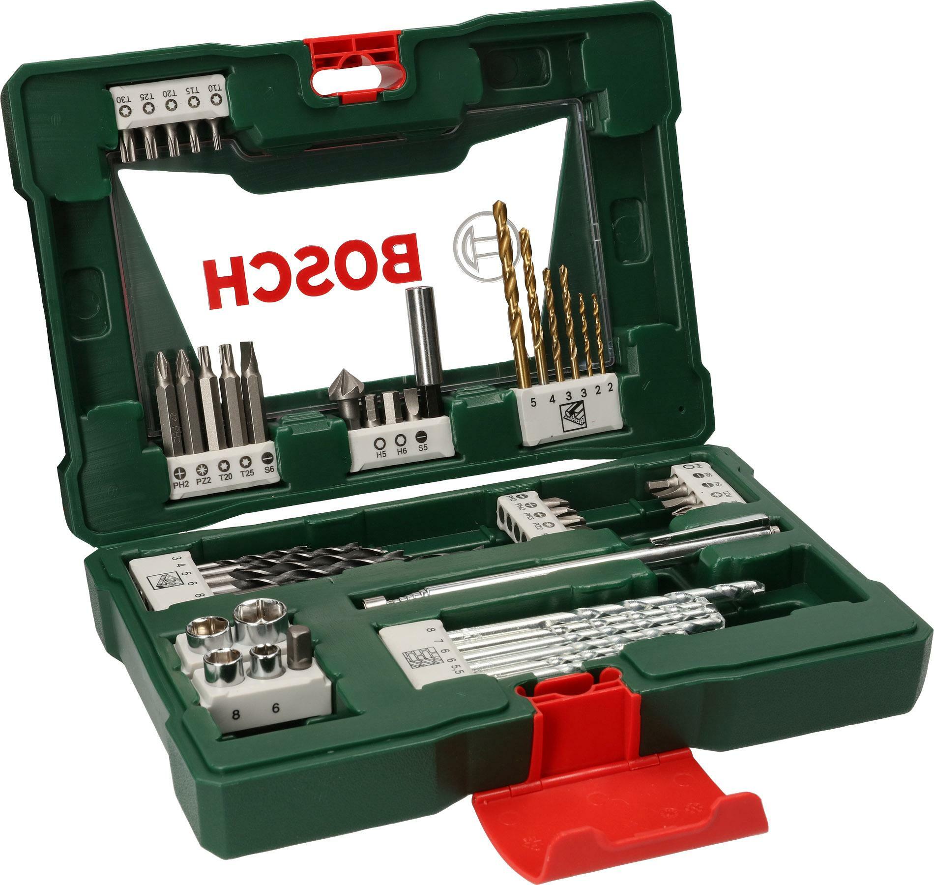 BOSCH 2607017314 V-Line drill and screw bit set in case 48-piece | Klium