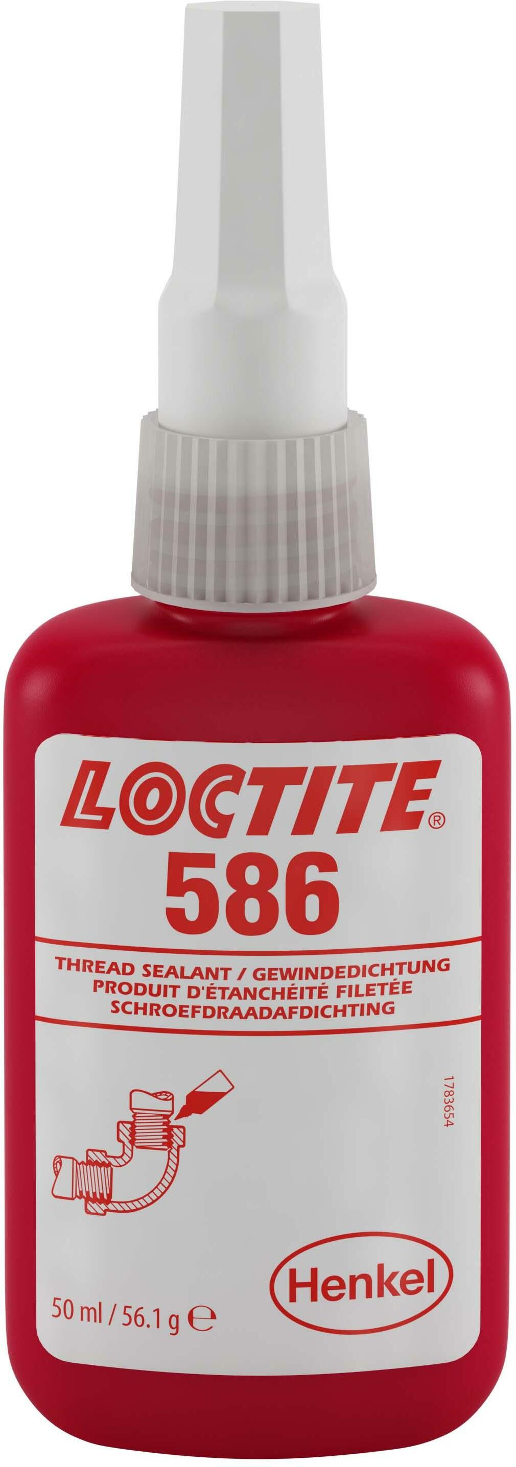 LOCTITE 586 thread sealant (50 ml bottle) - 135503 | Klium