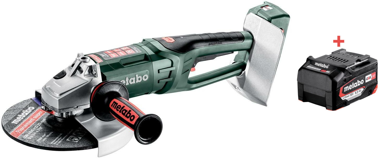 METABO WPB 36-18 LTX BL 24-230 Quick angle grinder in plastic case ...
