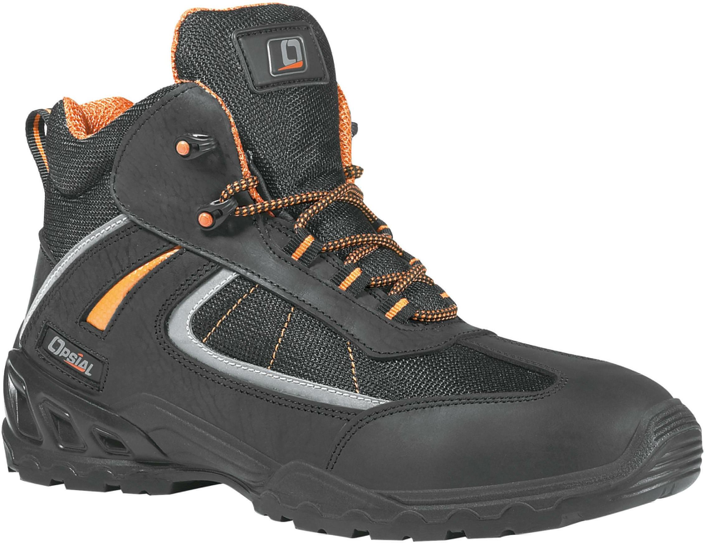 OPSIAL Step Lite II S1P Safety shoe high (black/orange) - 55753458 | Klium