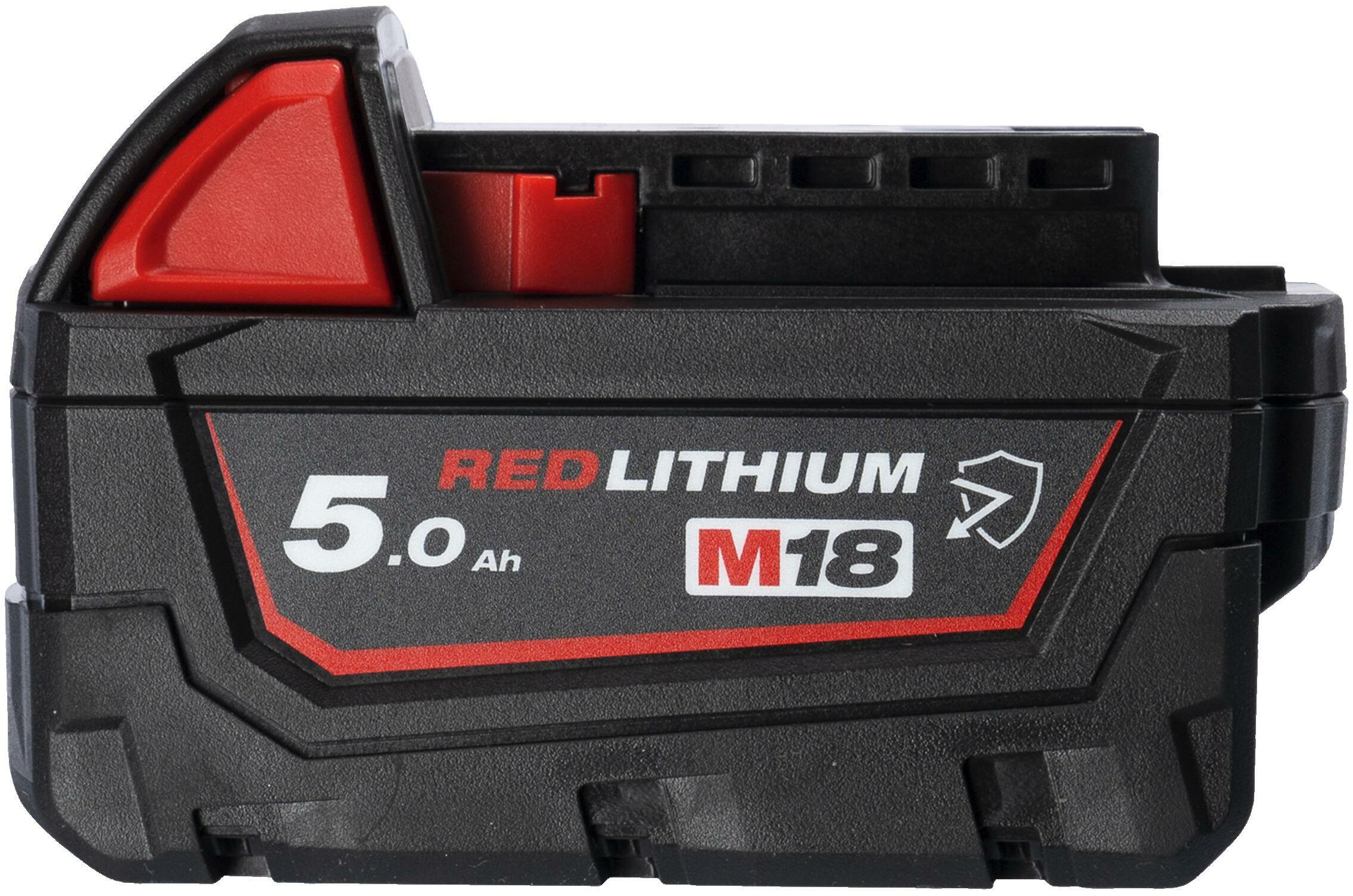MILWAUKEE M18B5-CR 5.0 Ah battery chemically resistant - 4932479265 | Klium