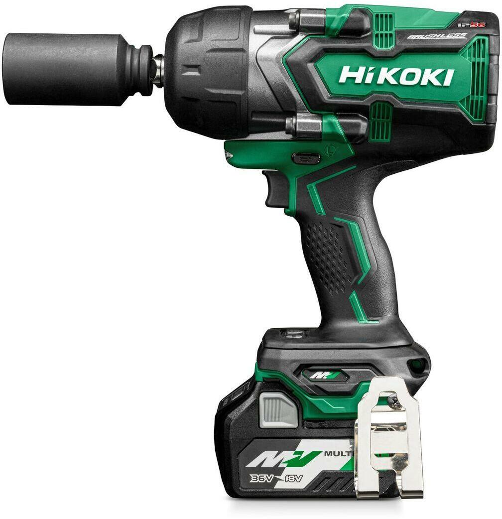HIKOKI WR36DGWRZ 36V cordless impact wrench 1,400 Nm-2,000 Nm 1/2" in ...