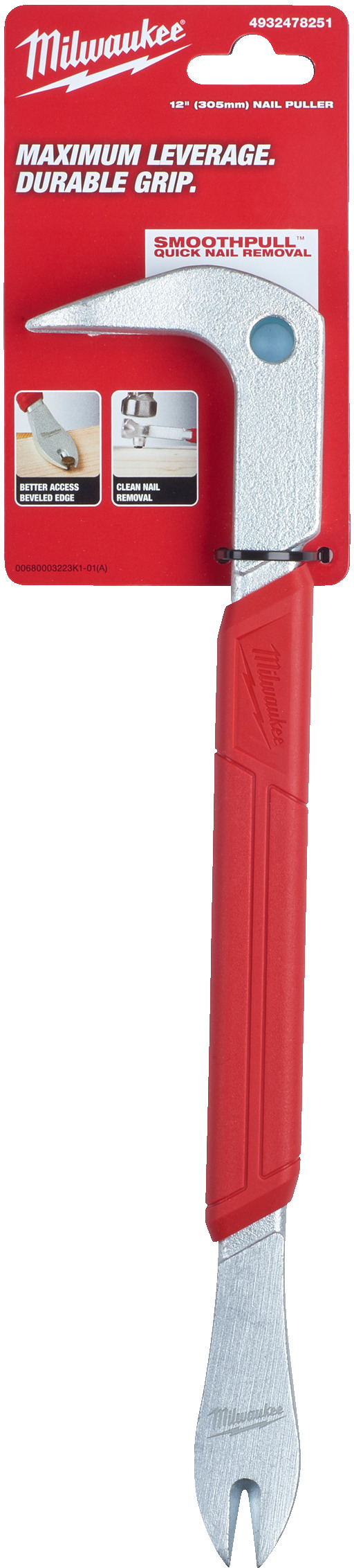 MILWAUKEE 4932478251 crowbar with narrow claw 305mm | Klium