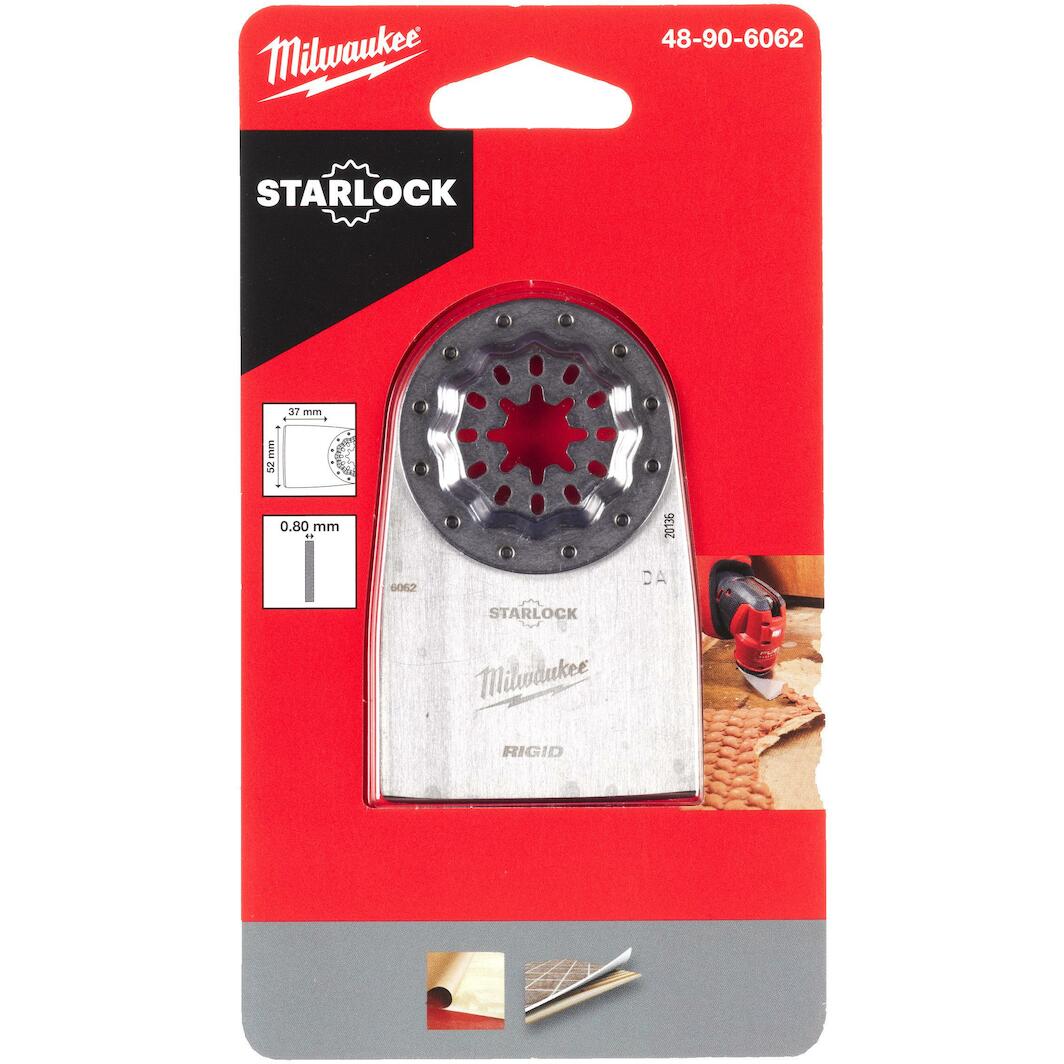 MILWAUKEE 48906062 Scraper to remove hard residues (glue, concrete ...