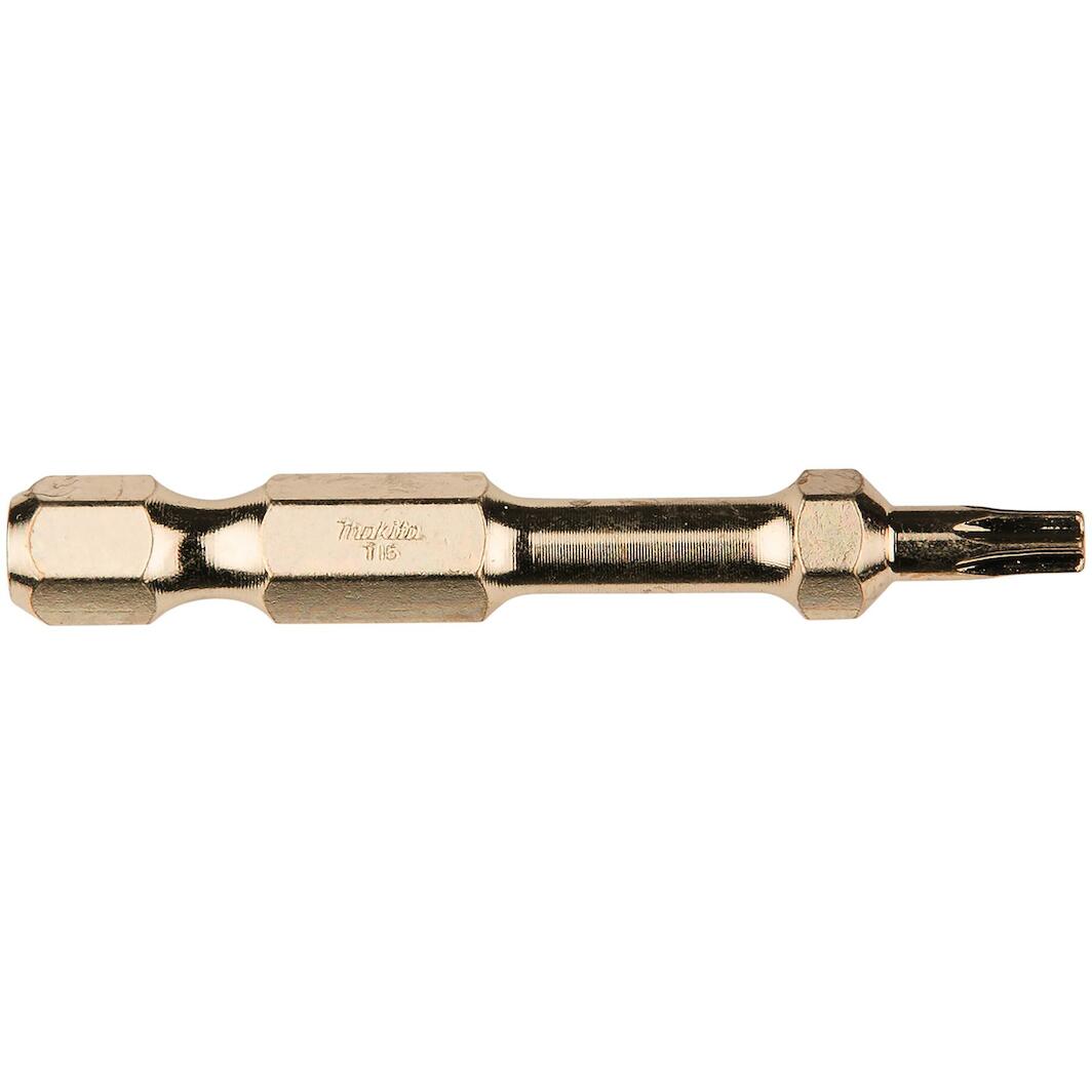 MAKITA B-28232 IMPACT GOLD screw bit Torx T15, 50 mm (2 pcs) | Klium