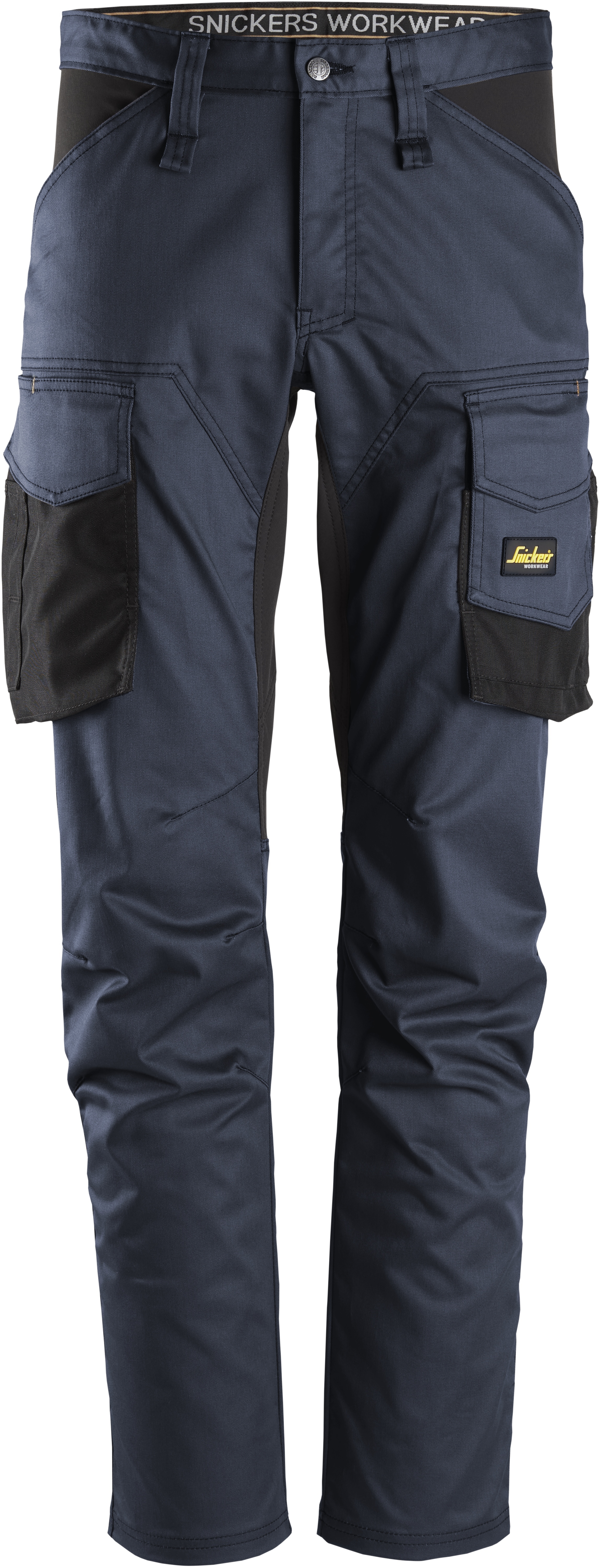 SNICKERS 6803 AllroundWork work trousers without knee pockets (navy ...