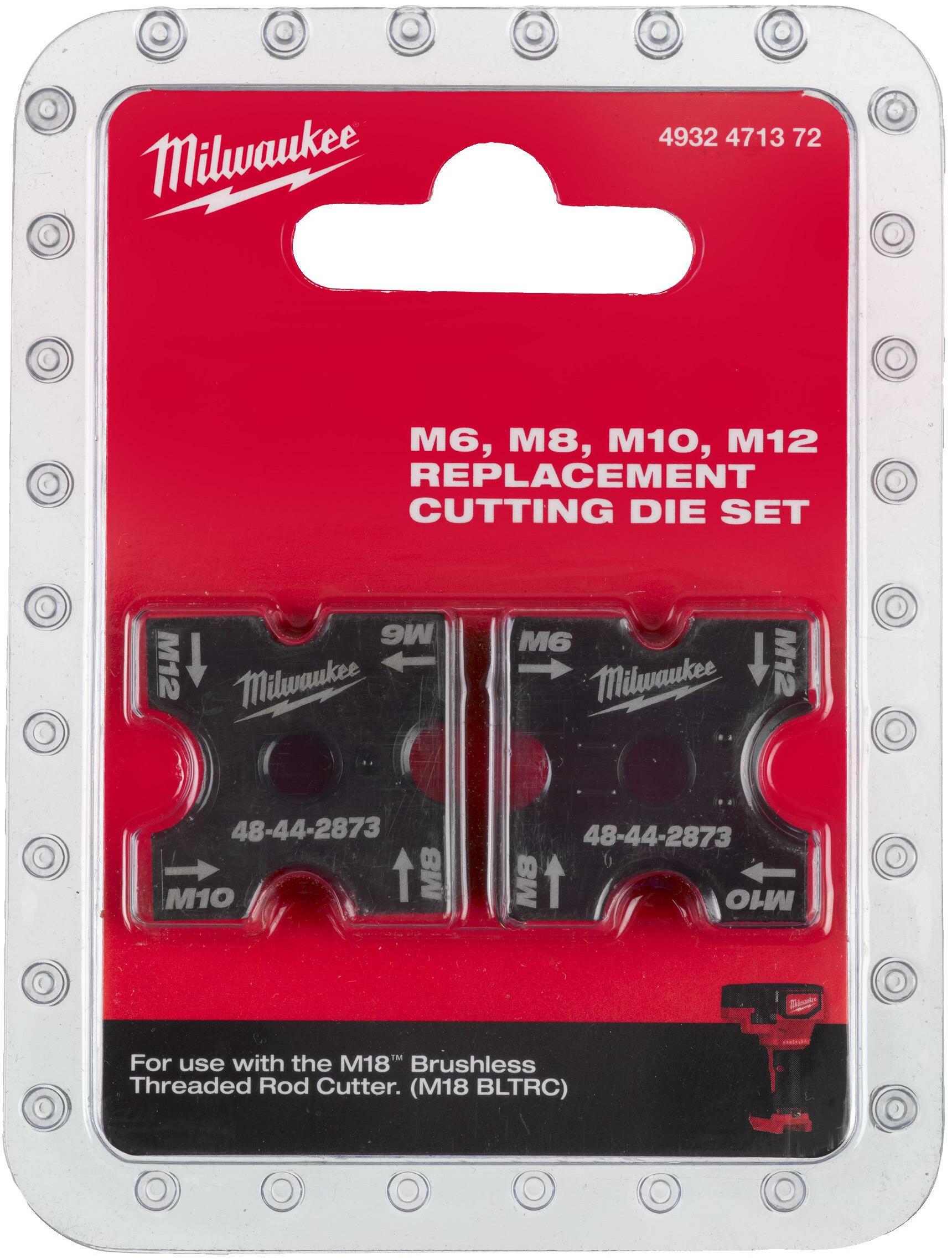 MILWAUKEE 4932471372 die for M18 BLTRC threaded rod cutter (2 pcs.) | Klium