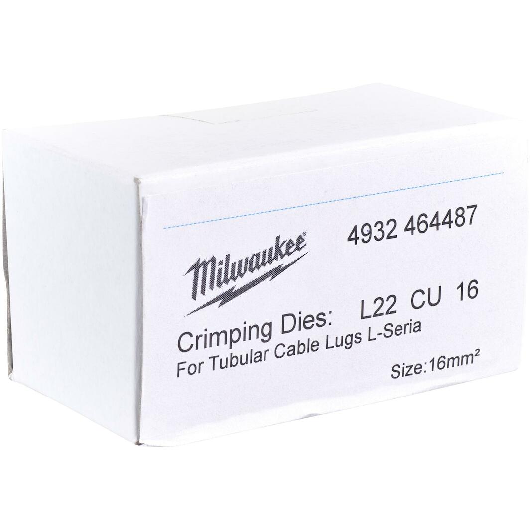 MILWAUKEE L22 Cu 16 crimp cable lug - 4932464487 | Klium